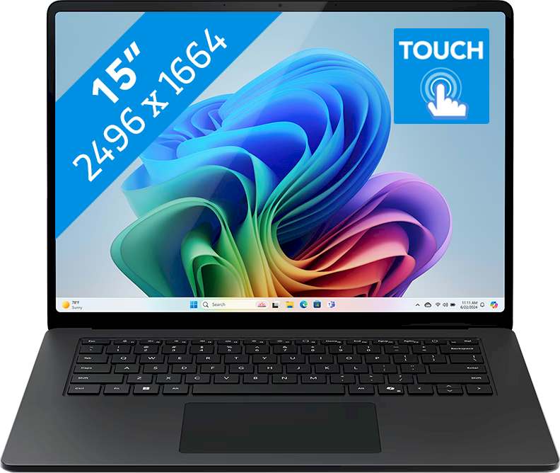 Microsoft laptops: Microsoft Surface Laptop Copilot+ PC 15 Snapdragon X ...